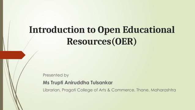 Open Educational Resources Introductory ppt.pptx