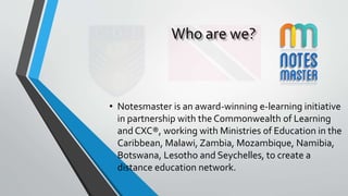 Introductory presentation | PPT