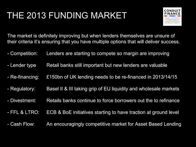 Introductory presentation for Conduit Finance | PPT