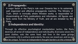 Introductory Presentation of George Orwell's 1984 | PDF