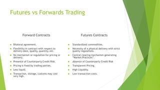 Introductory presentation on commodity trading | PPTX