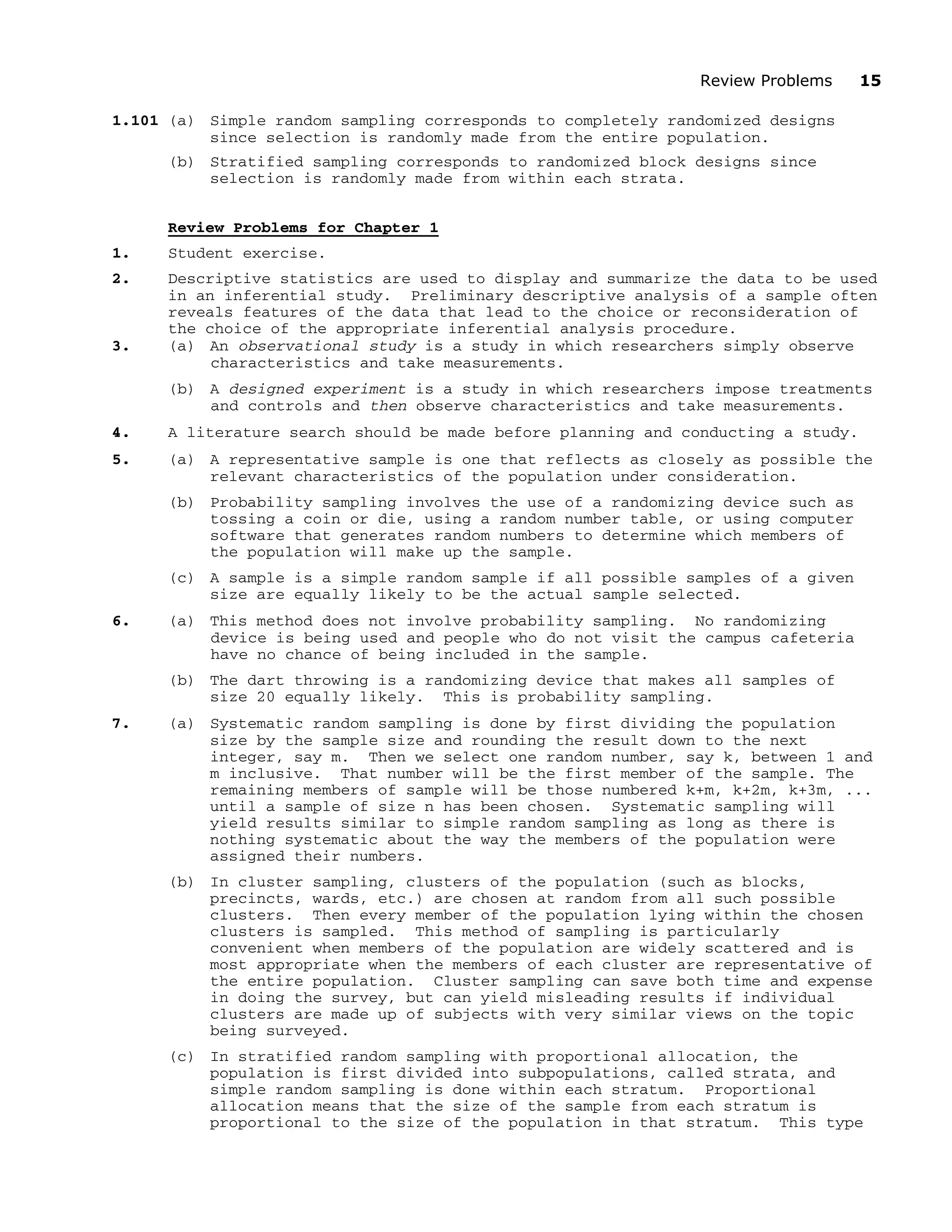 Answers to All Exercises: Introductory Statistics 10th Edition by Neil Weiss - Complete Solution ...