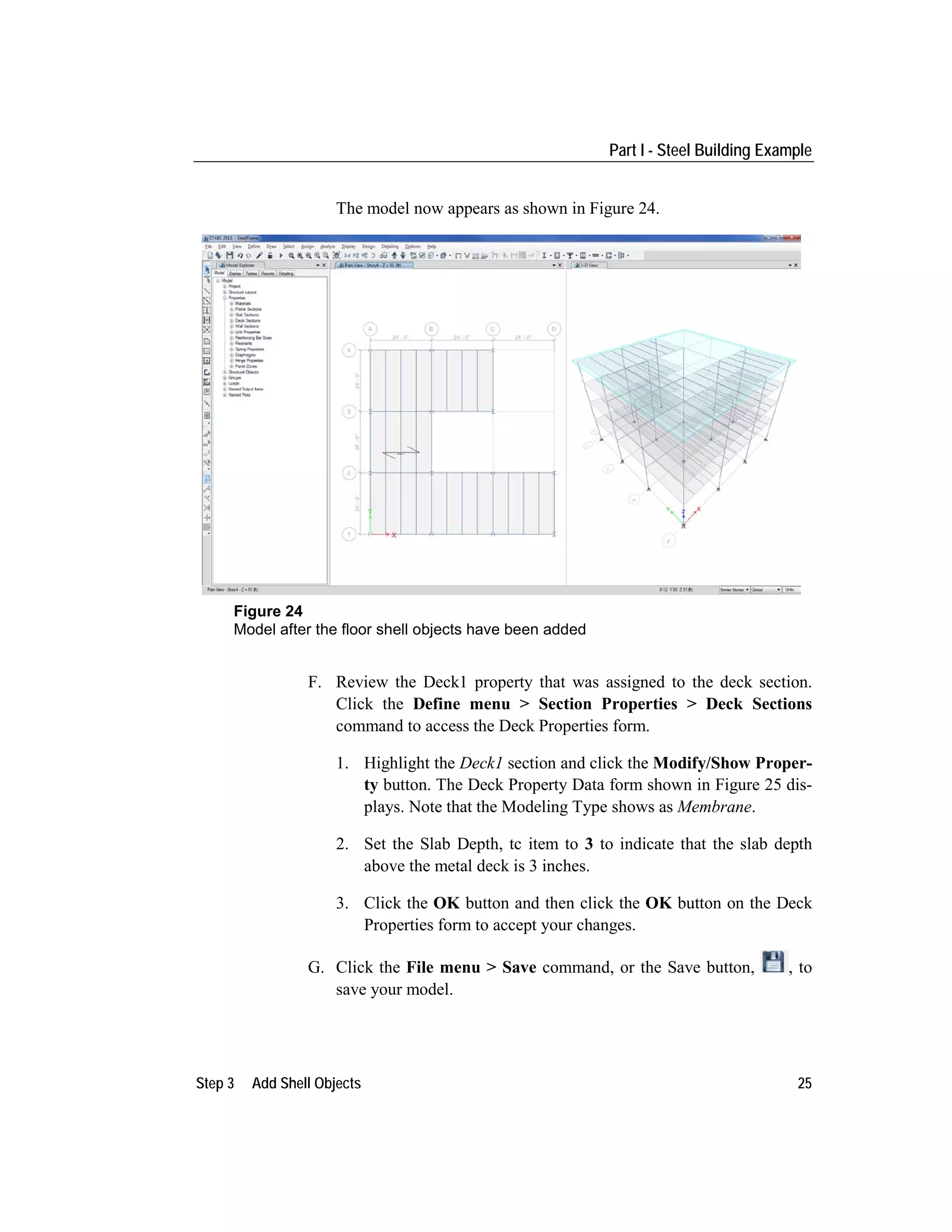 Introductory tutorial etab2016 | PDF