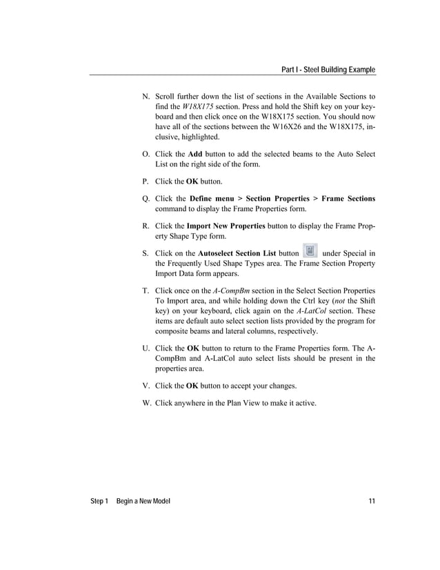 Introductory tutorial etab2016 | PDF