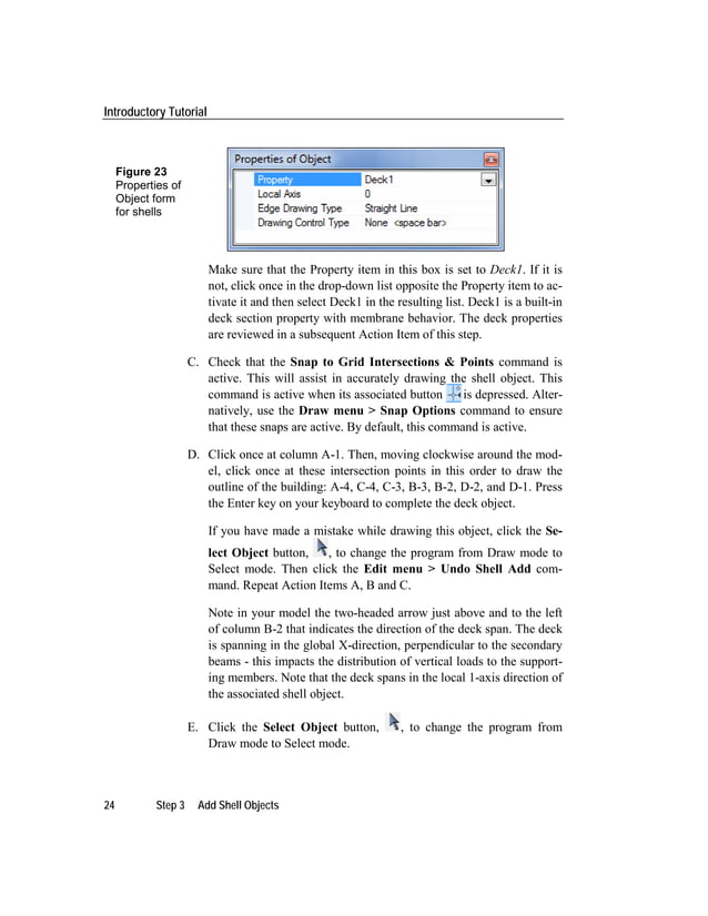 Introductory tutorial etab2016 | PDF