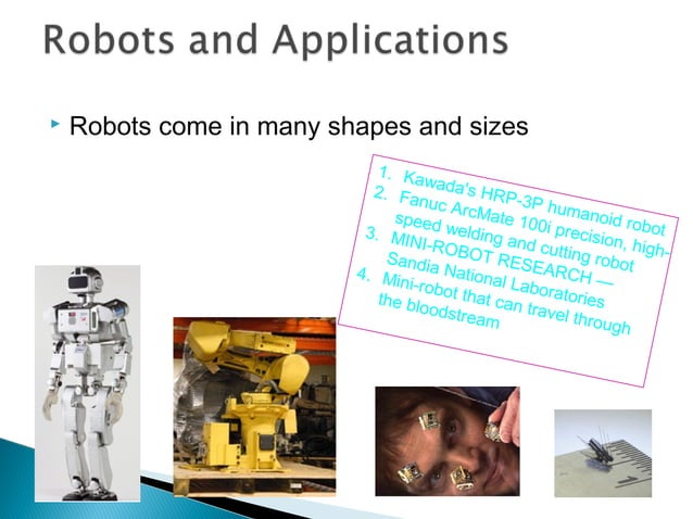 Introducttion to robotics and microcontrollers | PPT