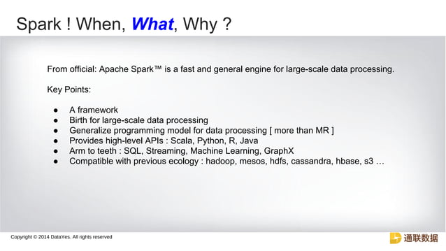 Introduing spark | PDF | Databases | Computer Software and Applications