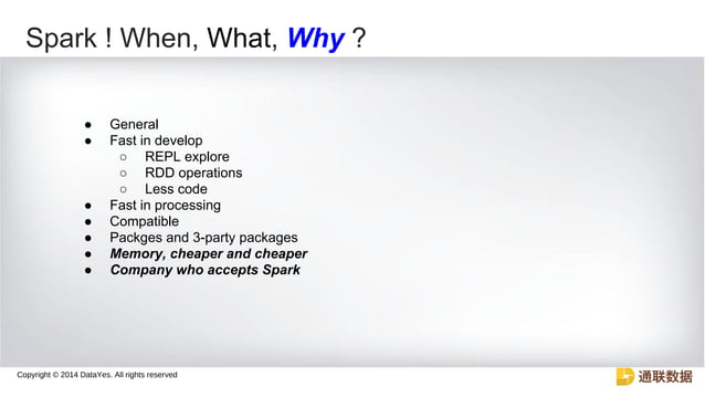 Introduing spark | PDF | Databases | Computer Software and Applications