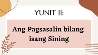 Introduksyon sa Pagsasalin Pag uulat.pptx