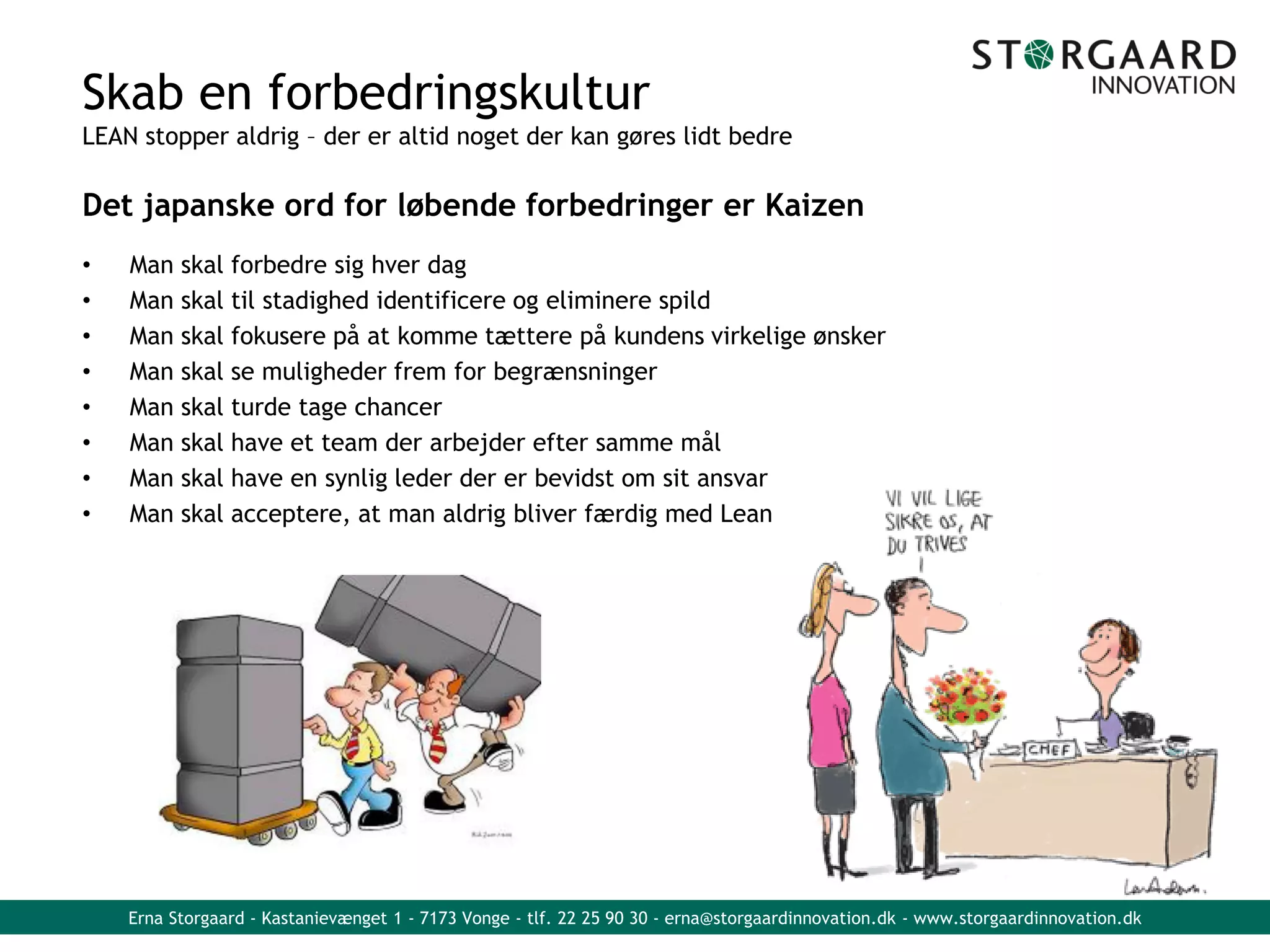 LEAN INTRODUKTION, IMPLEMENTERING, LEAN VÆRKTØJER OG METODER | PDF