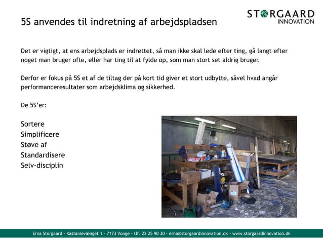 LEAN INTRODUKTION, IMPLEMENTERING, LEAN VÆRKTØJER OG METODER | PPT