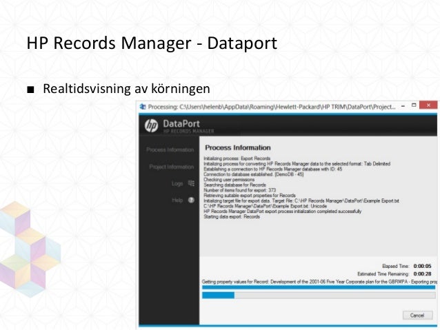 Introduktion till Advanias e-arkivlösning, baserad på HP Records Mana…