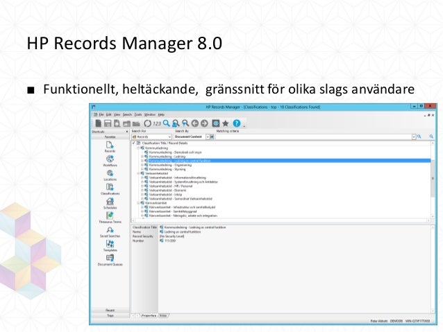 Introduktion till Advanias e-arkivlösning, baserad på HP Records Mana…