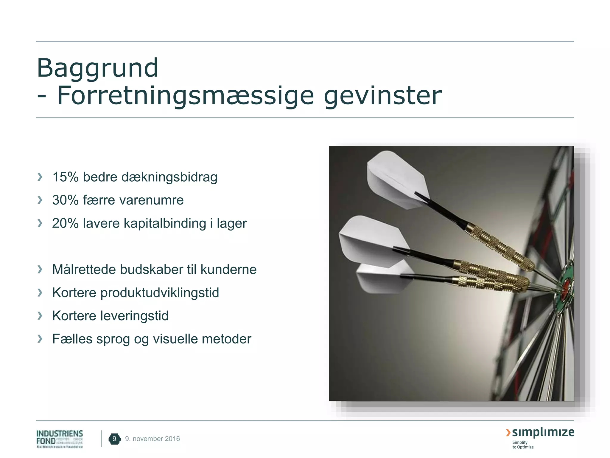 Introduktion til Simplimize | PPT