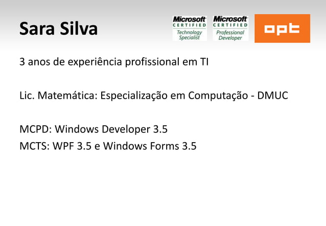 Introdução ao Windows Presentation Foundation (WPF) | PPT