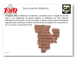 Introdução livro de João | PPTX
