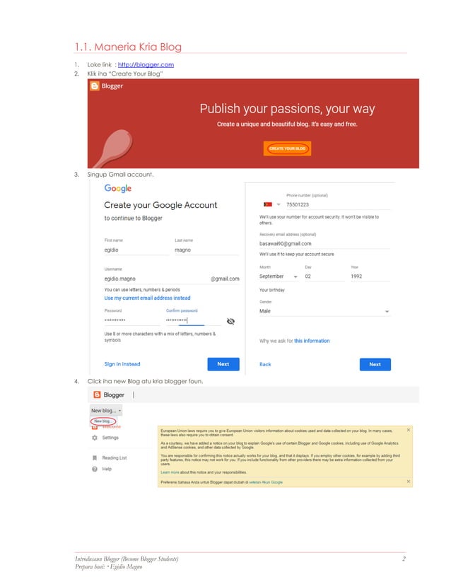 Introdusaun blog v1 Tetun | PDF