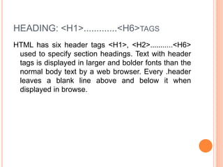 introduction to html.ppt