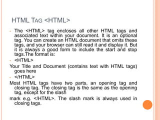 introduction to html.ppt
