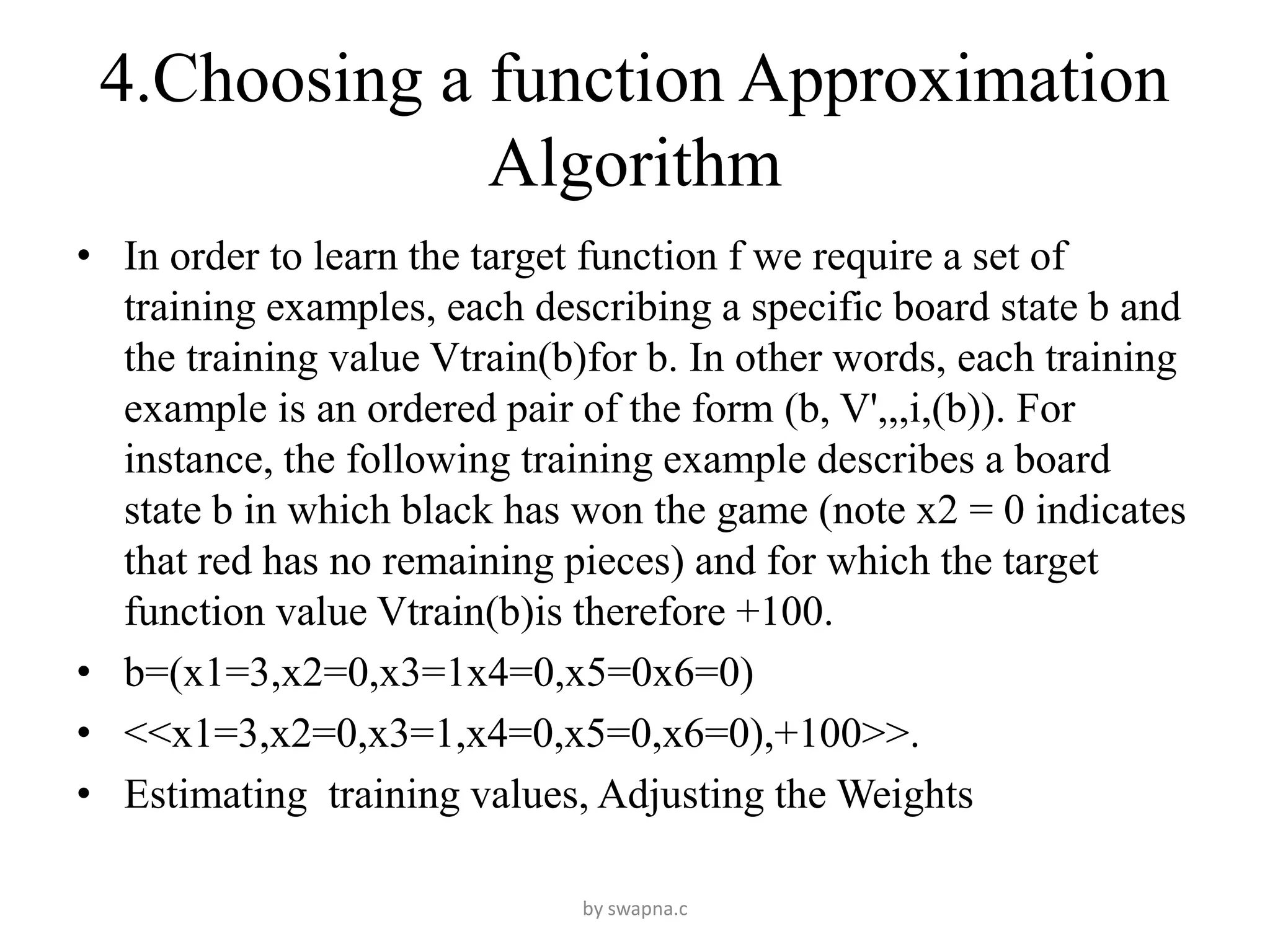 Introdution and designing a learning system | PPTX