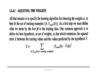 Introdution and designing a learning system | PPTX