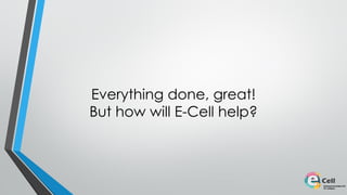 Introdution to Entrepreneurship : Ecell IIT Jodhpur | PDF