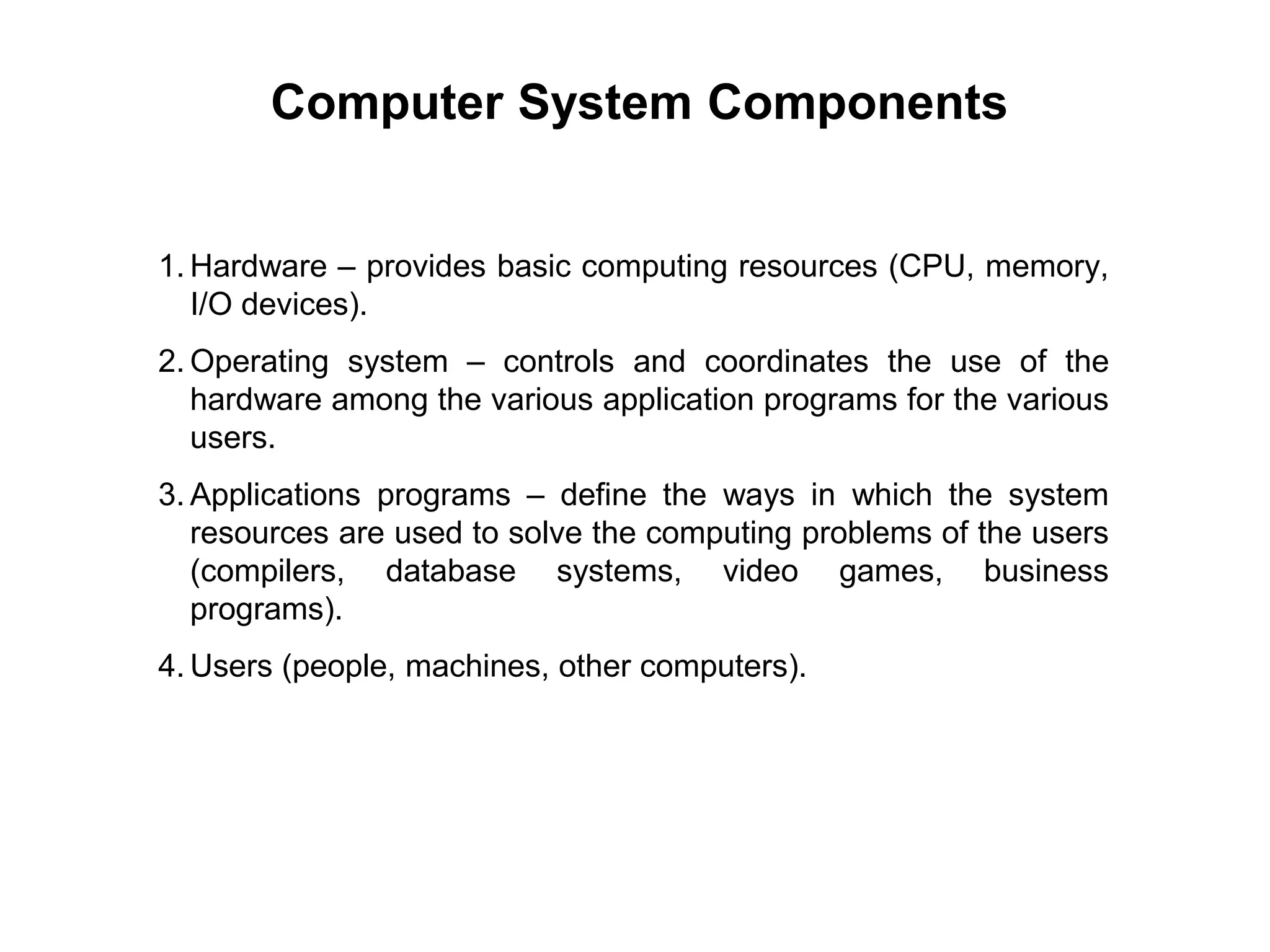 Introduction of os and types | PPT
