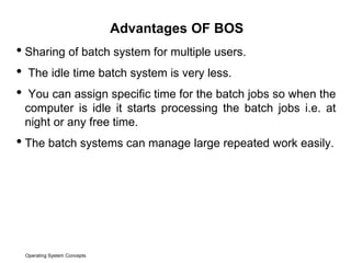 Introduction of os and types | PPT