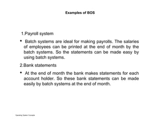 Introduction of os and types | PPT