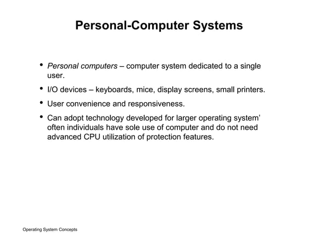 Introduction of os and types | PPT