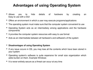 Introduction of os and types | PPT