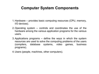 Introduction of os and types | PPT