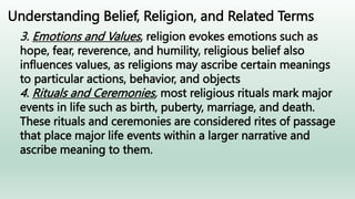 Introduction to World Religions and Belief Systems | PPTX