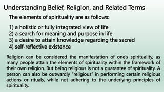 Introduction to World Religions and Belief Systems | PPTX