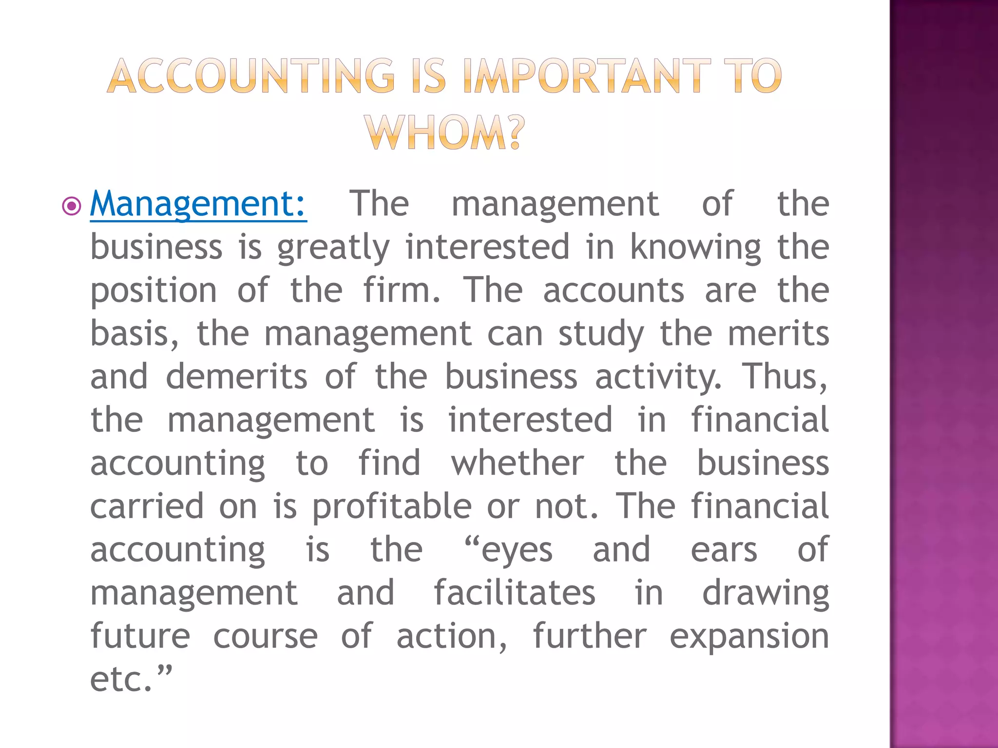 Introduction To Accounting | PPTX