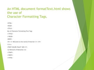 introdution to html notes and practice.ppt