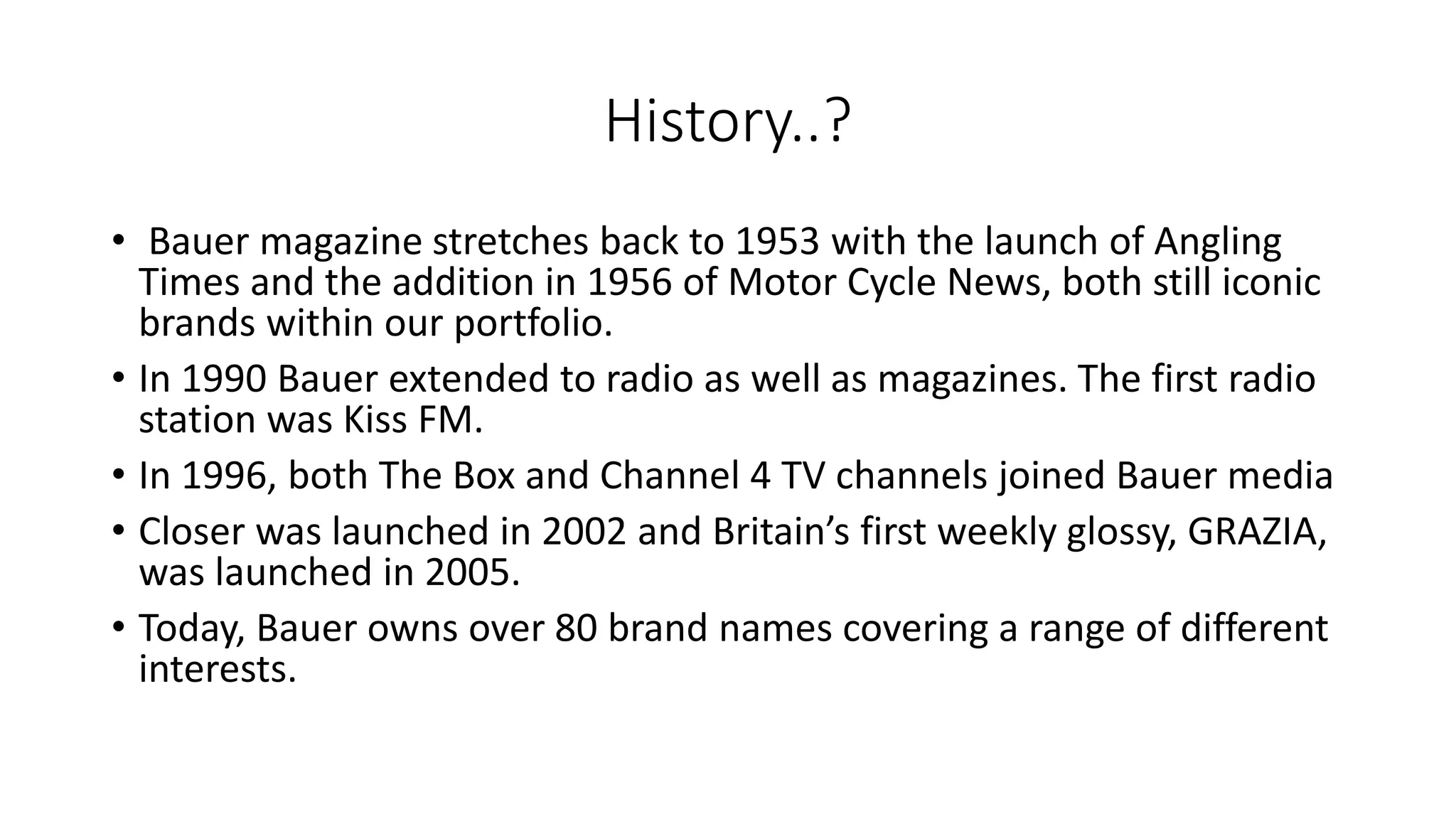Introdution to media comparing magazines | PPTX