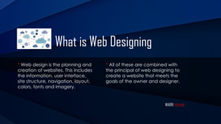 INTRODUTION TO WEBSITE DESIGN FROM BASIC | PPTX