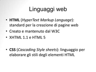 Introduzione - Web design | PPT
