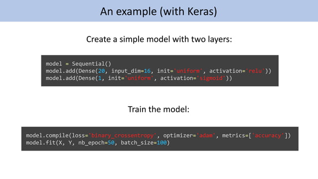 Introduzione Deep Learning & TensorFlow | PPT