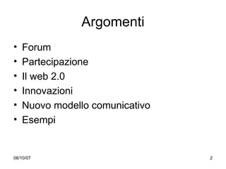 Introduzione al Web 2.0 | PPT