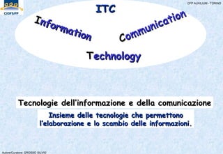 Introduzione all'alfabetizzazione informatica | PPT