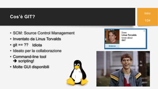 Introduzione a git | PPTX