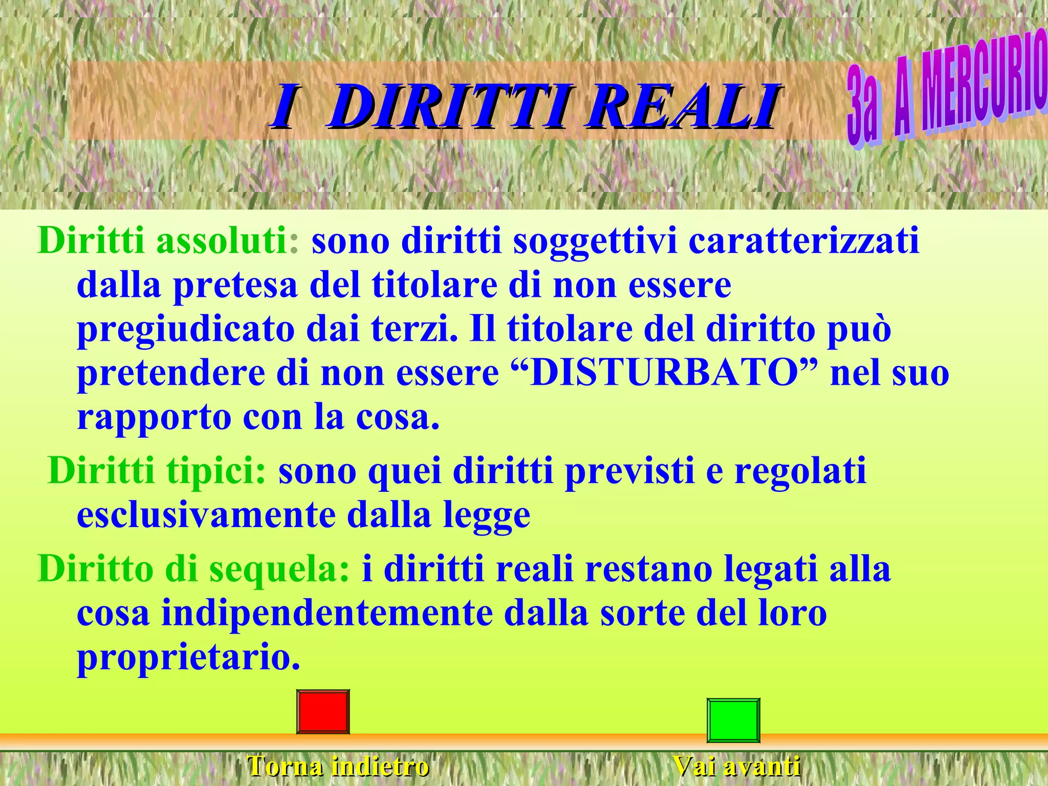 Introduzione ai diritti reali | PPT