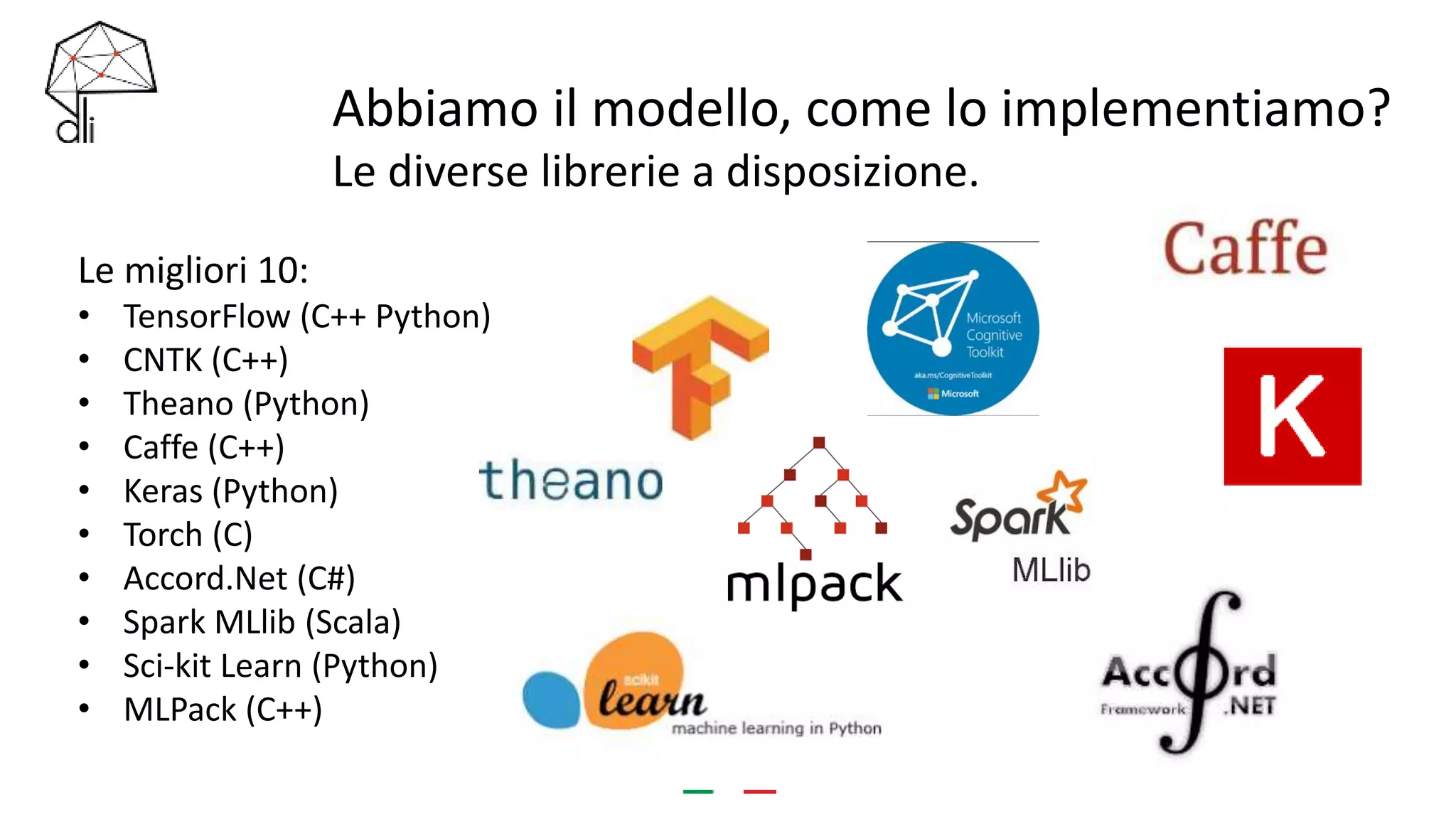 Introduzione al framework dl4j Antonio berti | PPTX