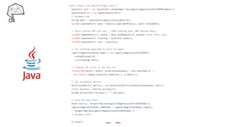 Introduzione al framework dl4j Antonio berti | PPTX
