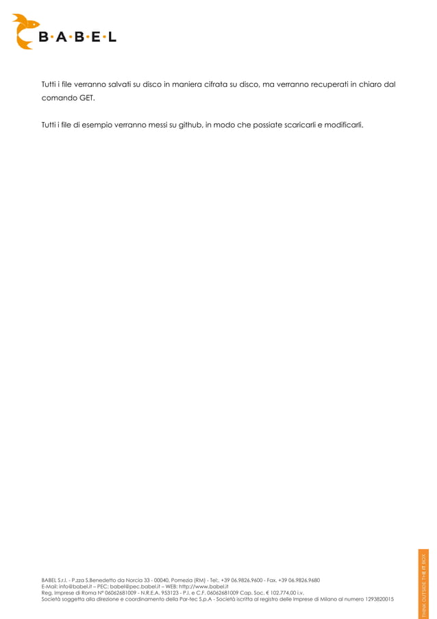 Crittografia e integrazione dei sistemi con Python | PDF