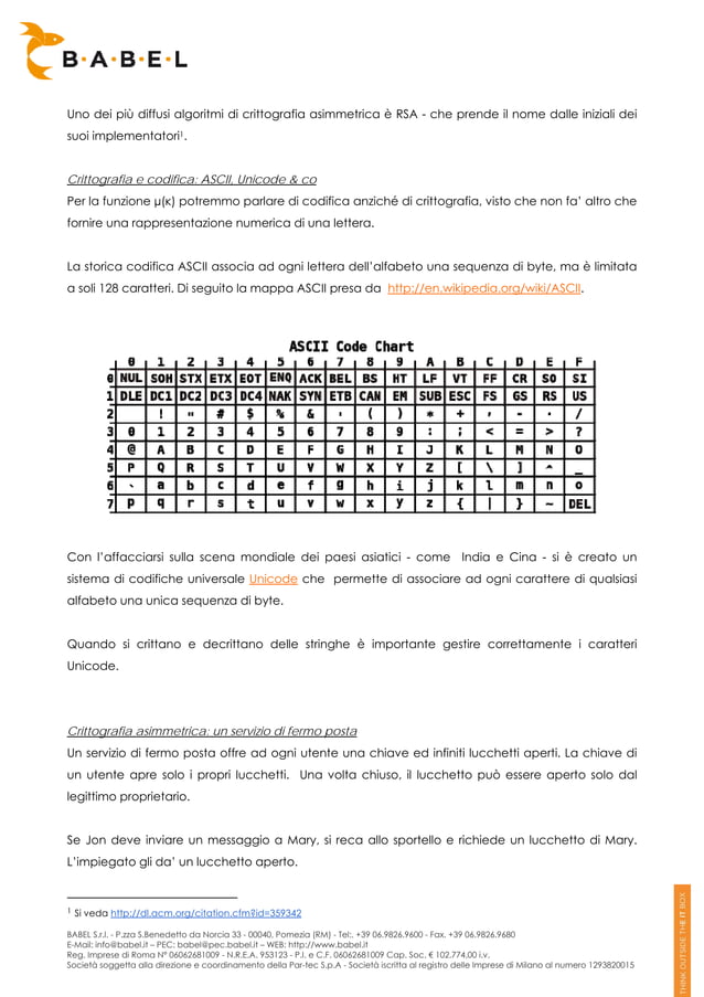 Crittografia e integrazione dei sistemi con Python | PDF