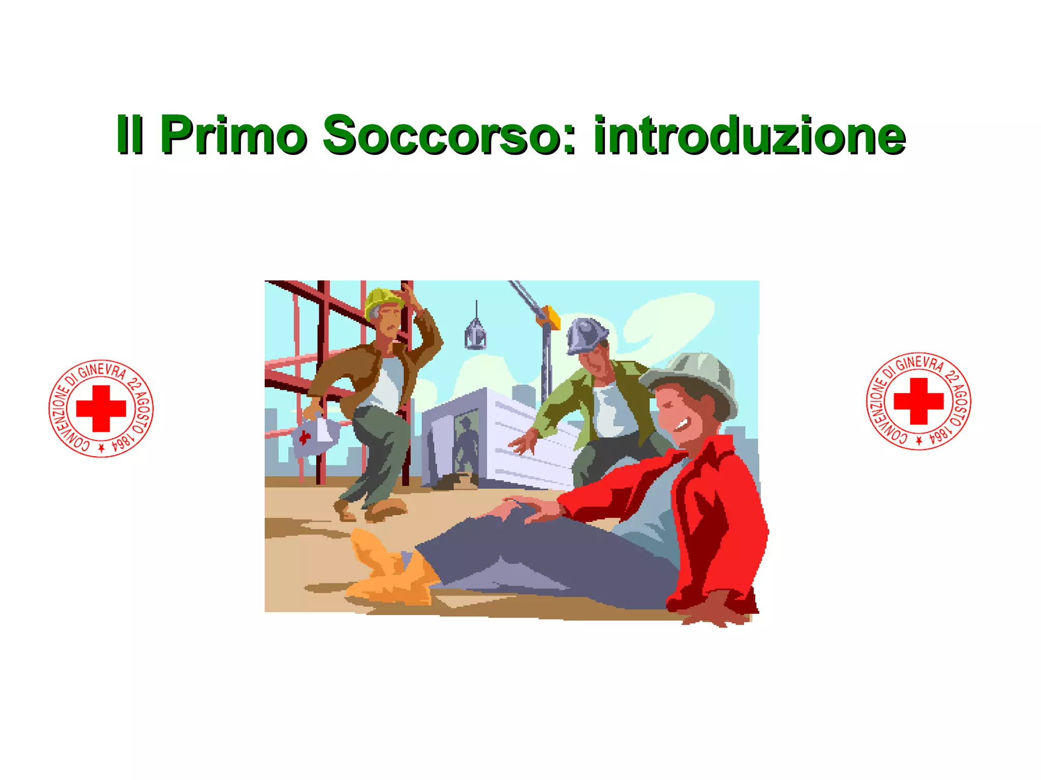 Introduzione al primo soccorso | PDF