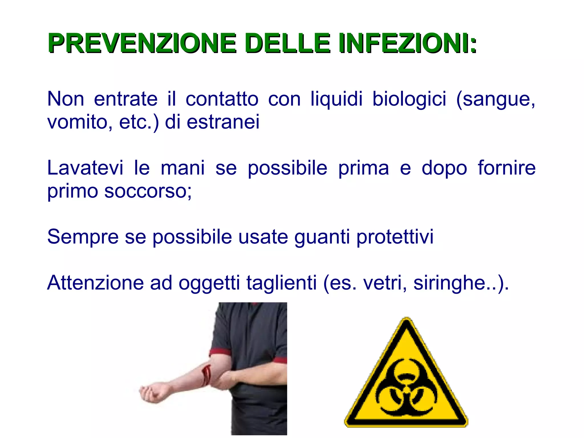 Introduzione al primo soccorso | PDF